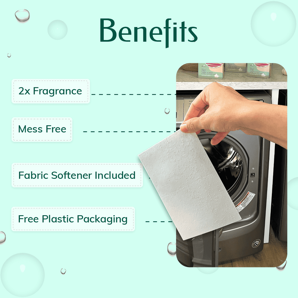 Tinkle 2 in 1 Laundry + Softener Sheets – Tinkle 🌱