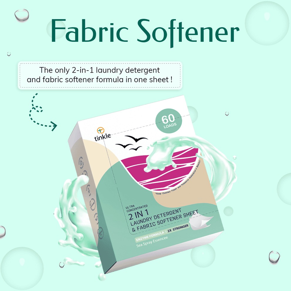 Tinkle 2 in 1 Laundry + Softener Sheets – Tinkle 🌱